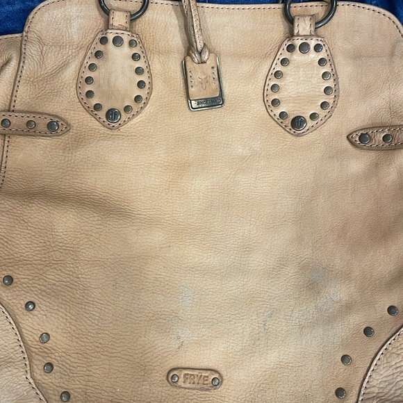Frye | Bags | Frye Vintage Style Leather Studded Shoulder Bag | Poshmark